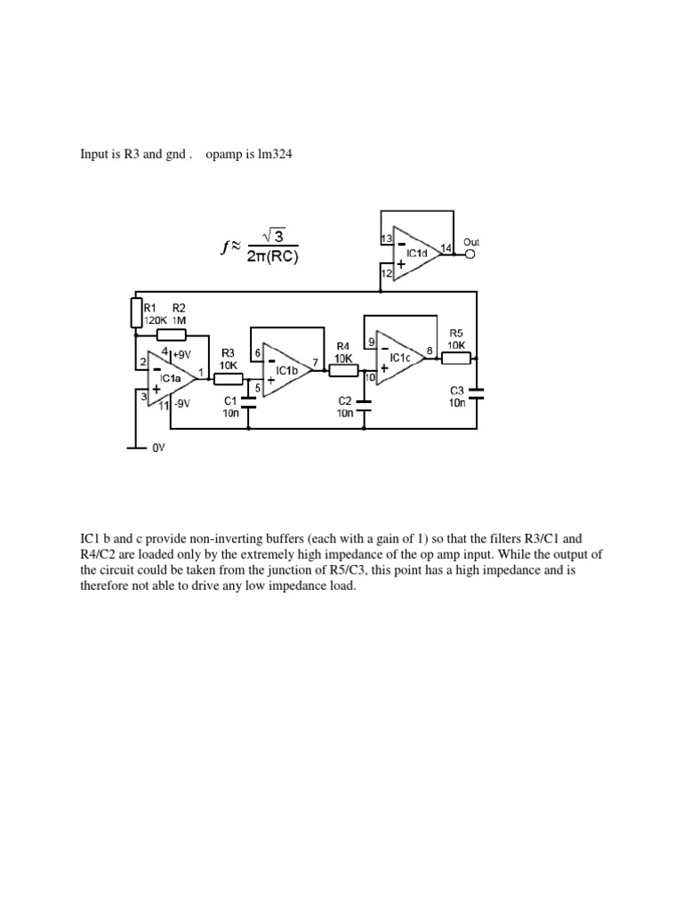 Phase Shift Oscillator using op amp | Amplifier | Electronic Oscillator