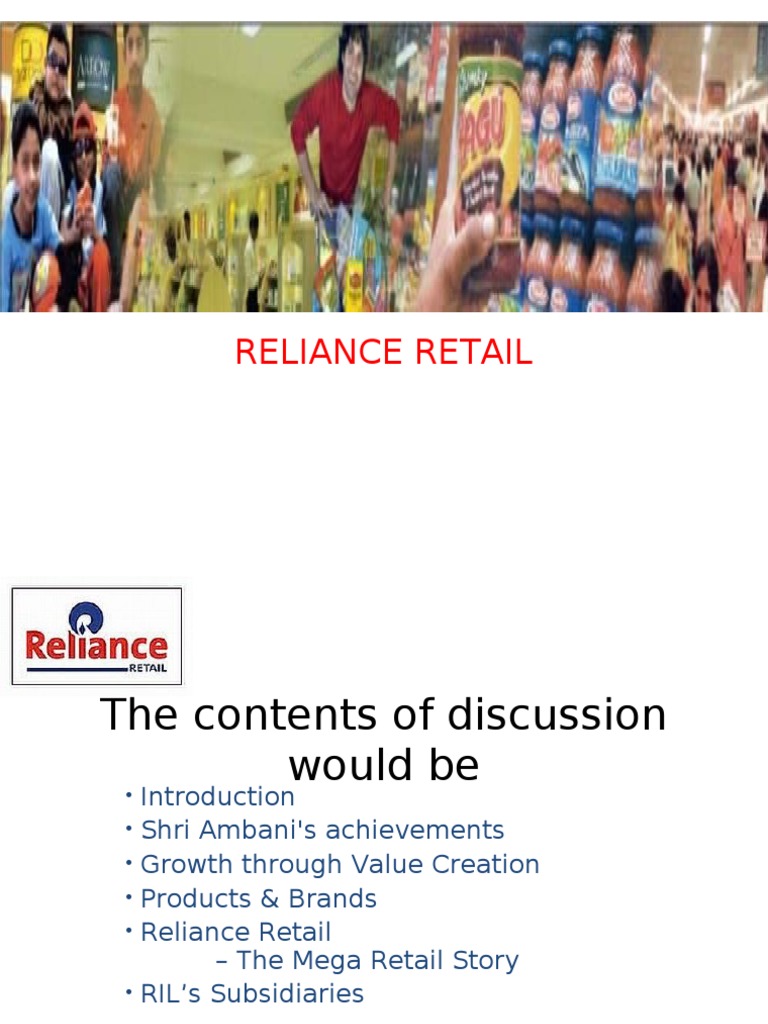 Reliance Retail: Growth and Strategies | PDF | Polyester | Retail