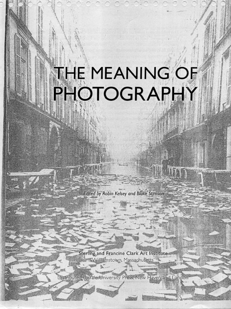 The Meaning of Photography | PDF