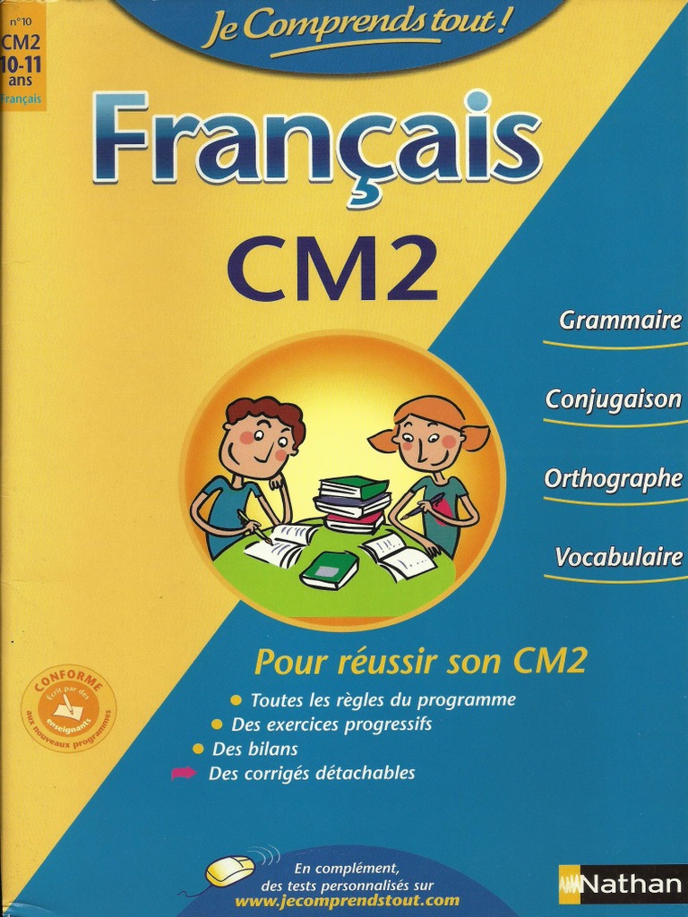 Francais CM2 Grammaire Conjugaison Orthographe Vocabulaire PDF | PDF