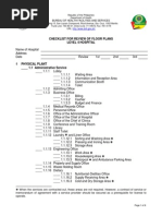 Level 1 Hospital Floor Plan Checklist | PDF | Emergency Department ...
