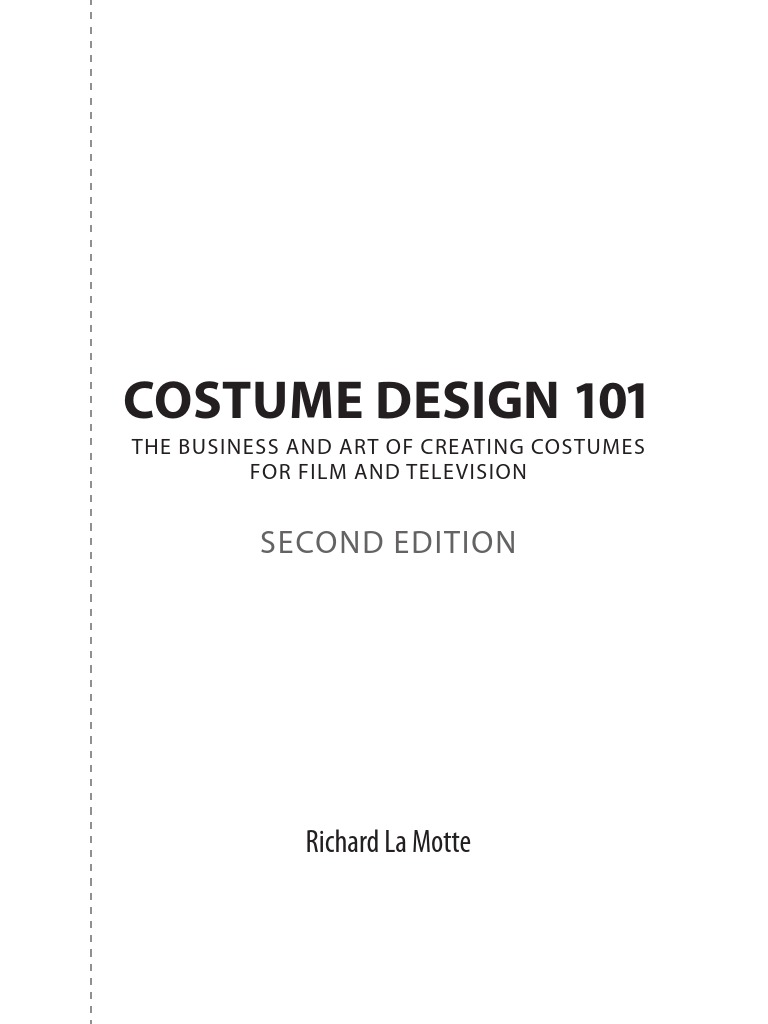 Sample PDF Costume Design 2 Ed | PDF | Filmmaking | Independent Contractor