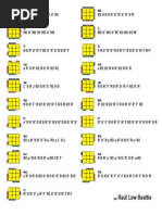 Fridrich Reducido - Por Raul Low | PDF