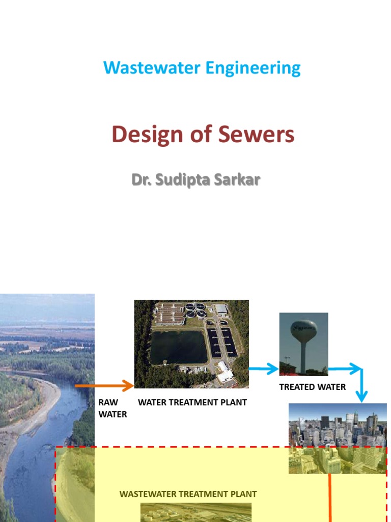 Design of Sewers | PDF | Sanitary Sewer | Combined Sewer