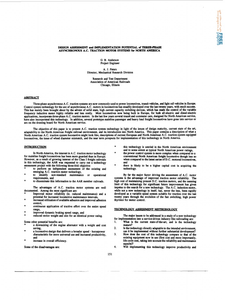 Design | PDF | Locomotives | Rectifier