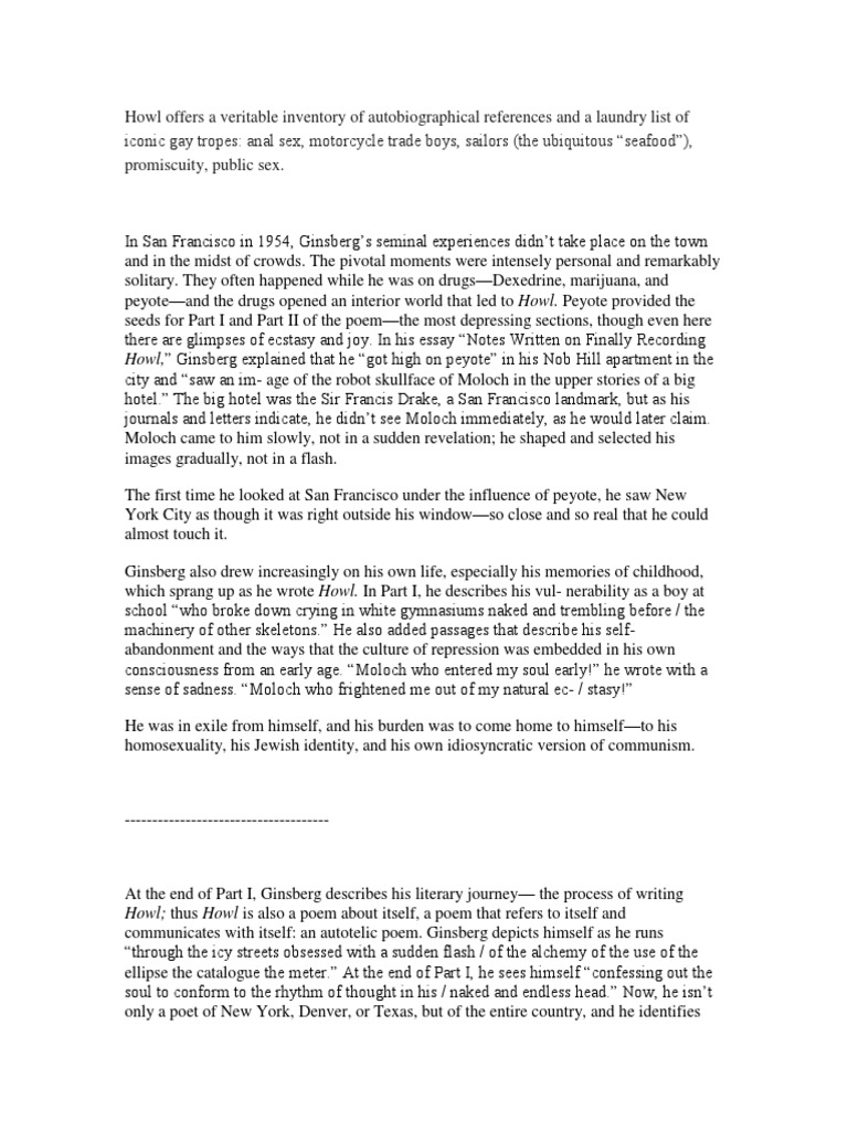 Ginsberg 2 | PDF | Allen Ginsberg | Poetry