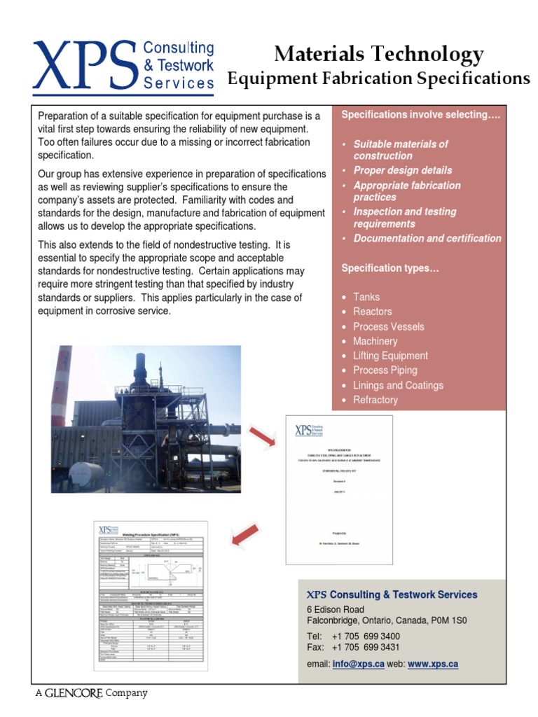 Equipment Fabrication Specifications Guide | PDF | Technology & Engineering