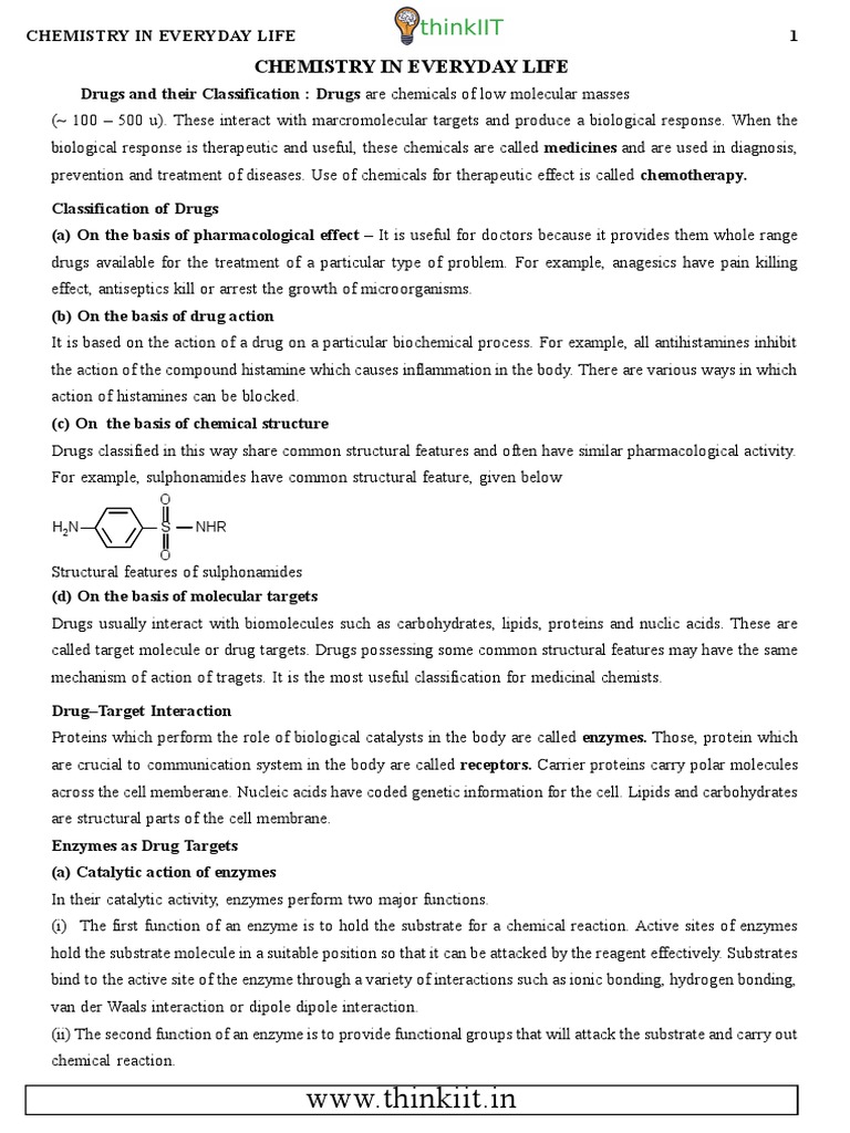 18 - Chemistry in Everyday Life (New) PDF | PDF | Rocket Propellant | Dye