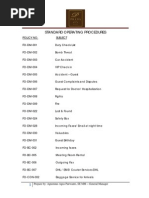 Houseman Job Checklist | PDF | Home & Garden