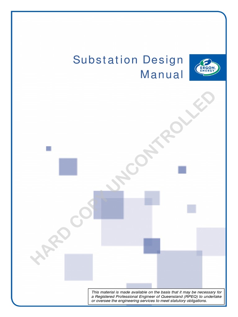 Substation Design - Manual | PDF | Electrical Substation | Occupational ...