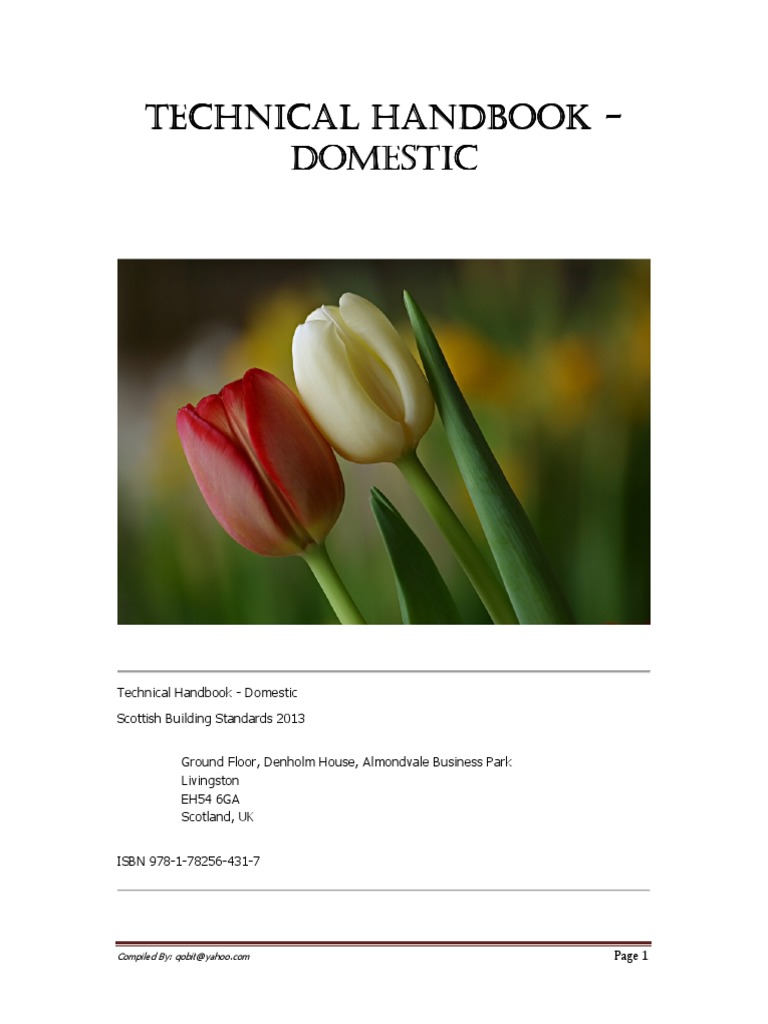 Technical Handbook | PDF | Chimney | Building Code