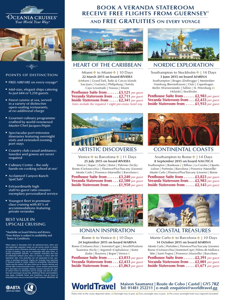 PRO40642 World Travel Ad - GBG - 210mm X 297mm - v3 - LR | PDF | Pound ...