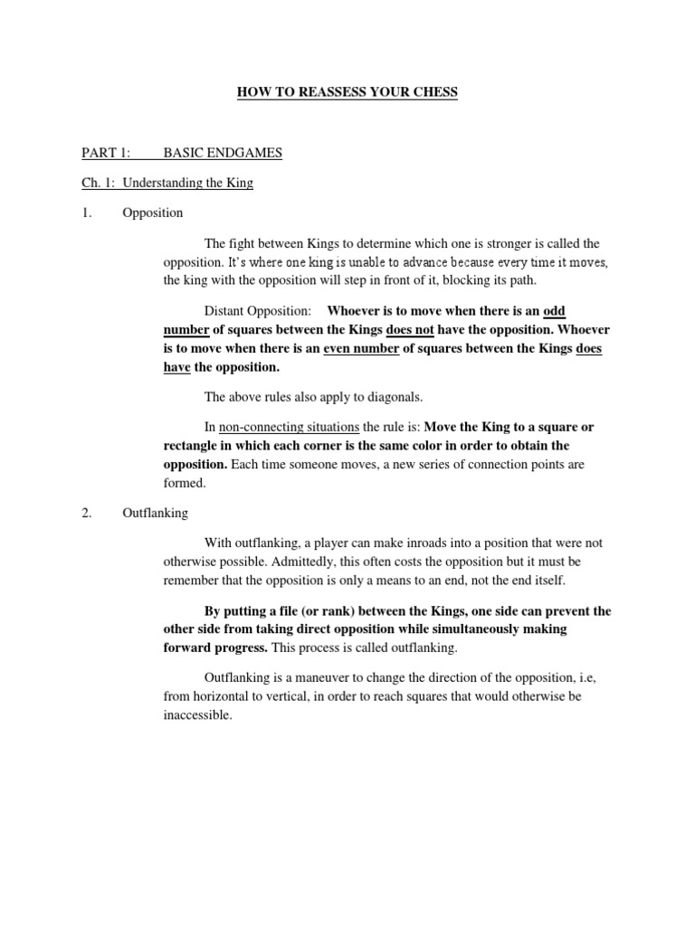 How To Reassess Your Chess Notes | PDF | Game Theory | Chess Theory