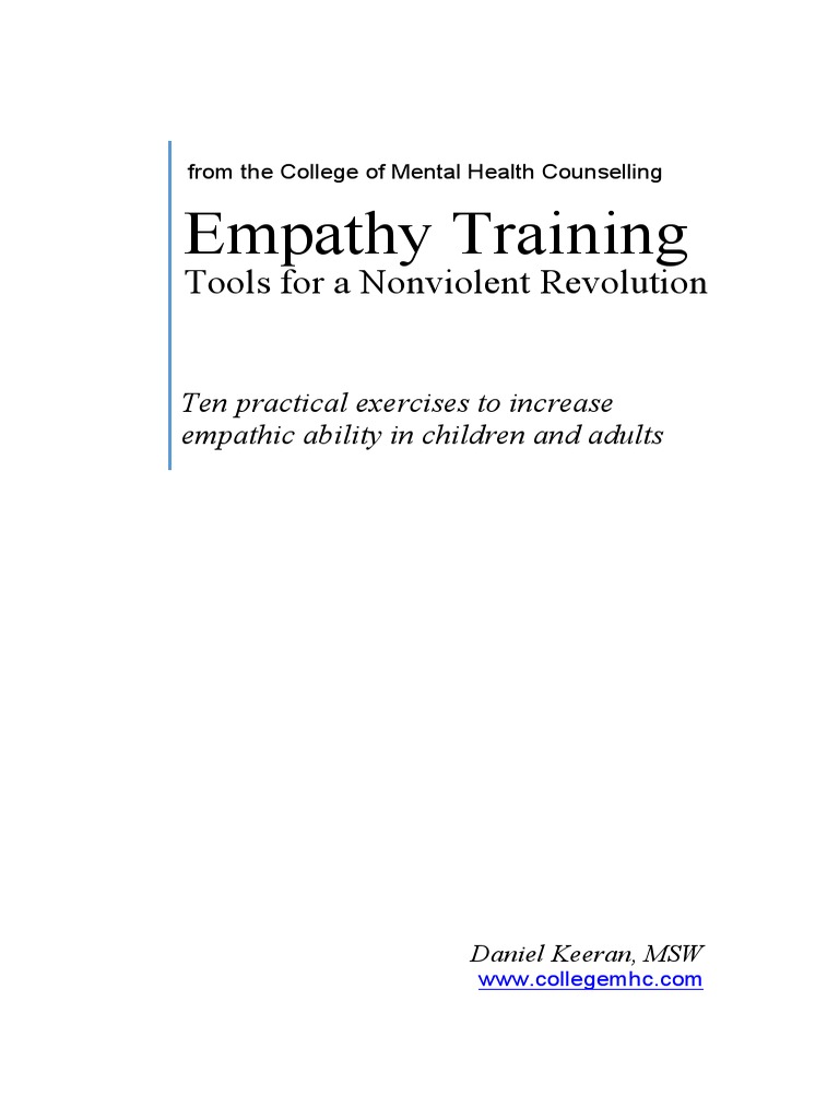 Empathy Training | PDF | Empathy | Sympathy