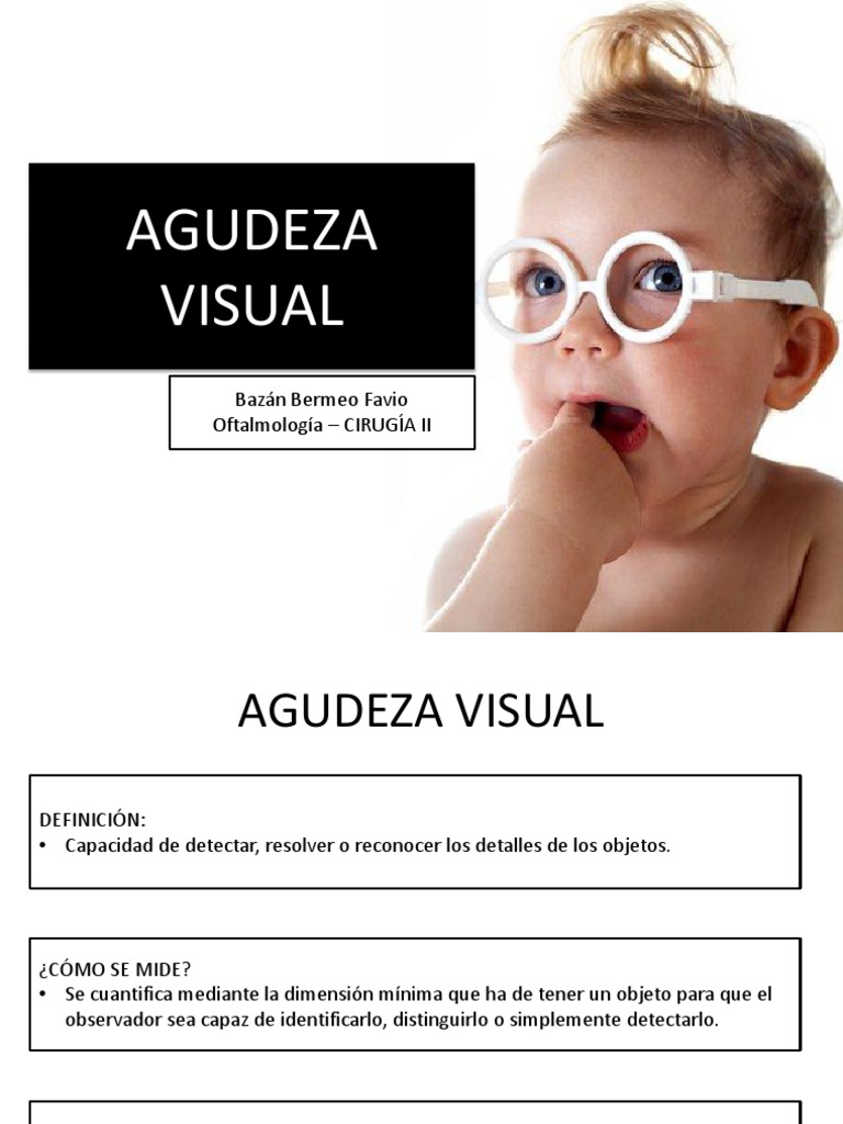 Agudeza Visual | PDF | Percepción visual | Visión