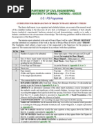 Anna University Report Format | PDF | Thesis | Life Cycle Assessment