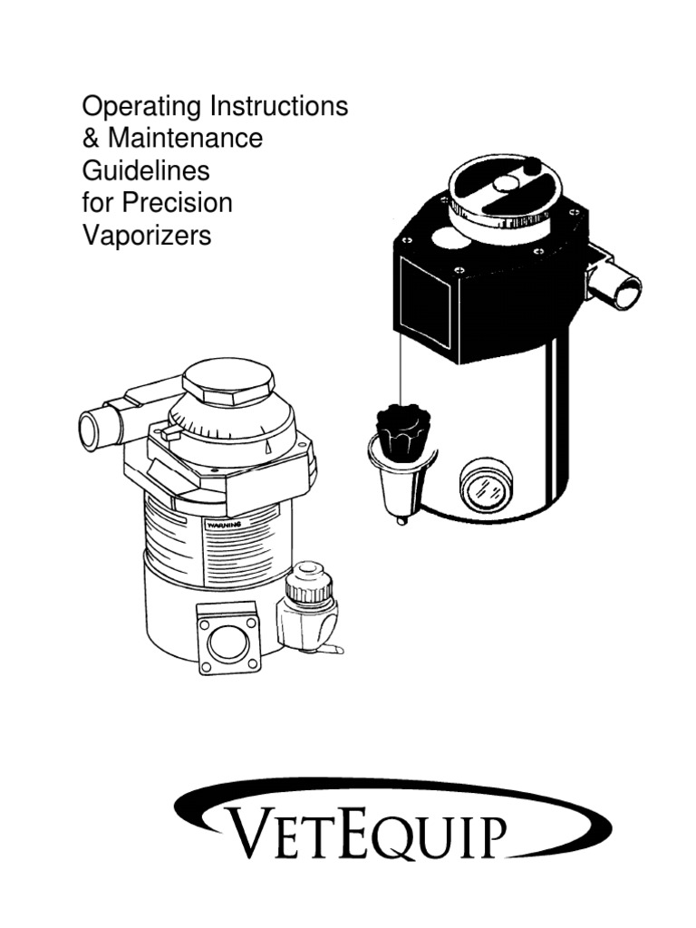 Vaporizer Manual | PDF | Carburetor | Chemistry