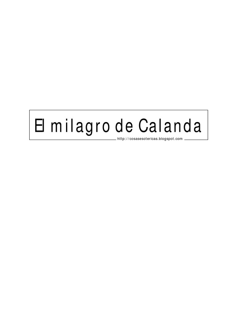 El Milagro de Calanda o El Cojo de Calanda - Esoterismo Ocultismo ...