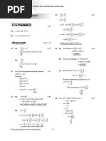 Antiderivative Worksheet II - Answers | PDF