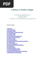 Scientific Details of The Linen Frequency Study | PDF | Linens | Flax