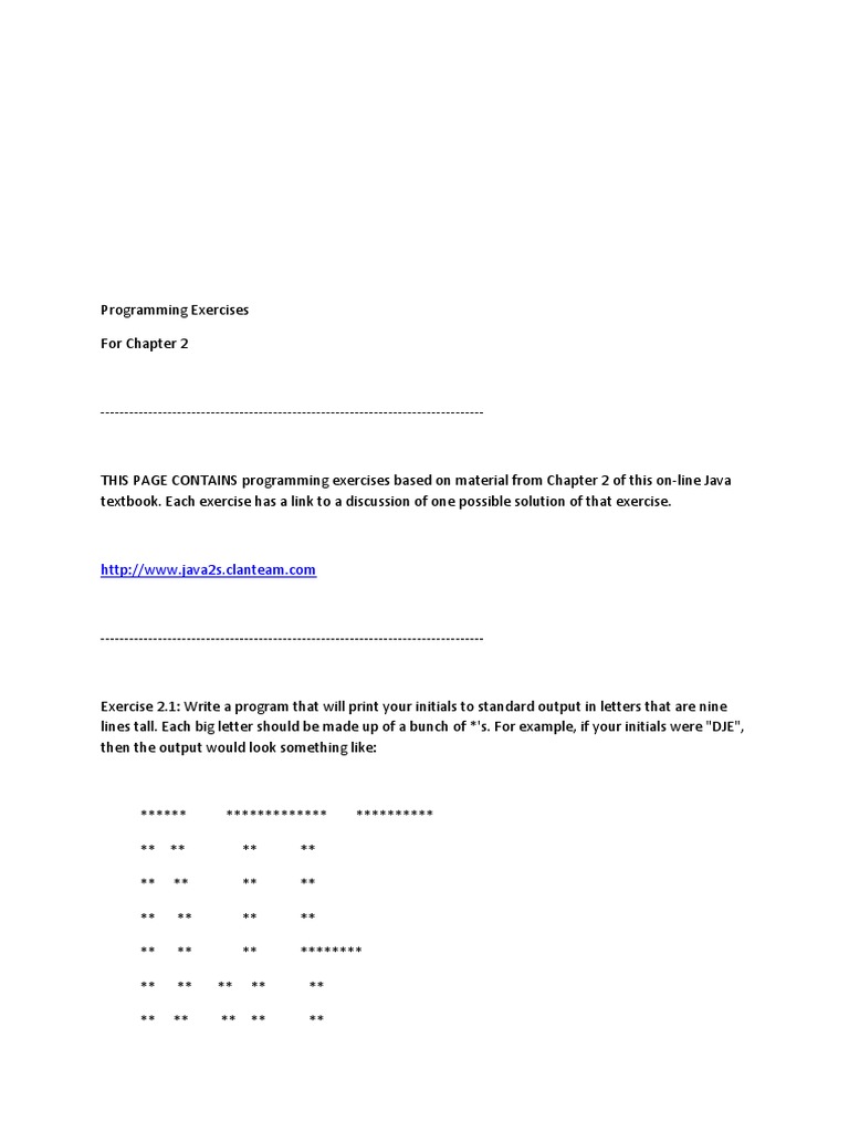 Thousands Of Java Exercises Lol Download Free Pdf Subroutine Parameter Computer Programming
