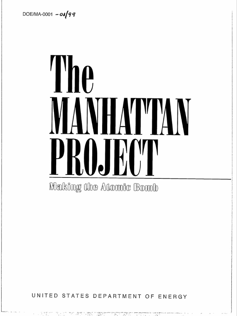 Origins of the Manhattan Project | PDF | Nuclear Fission | Atoms