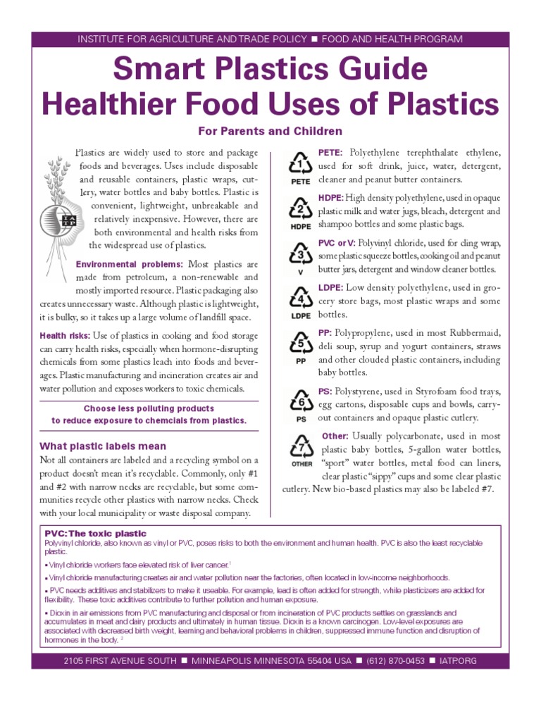 Plastics Guide | PDF | Plastic | Polyvinyl Chloride