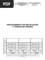 2800 Registro de Torque Pernos-PROTOCOLO