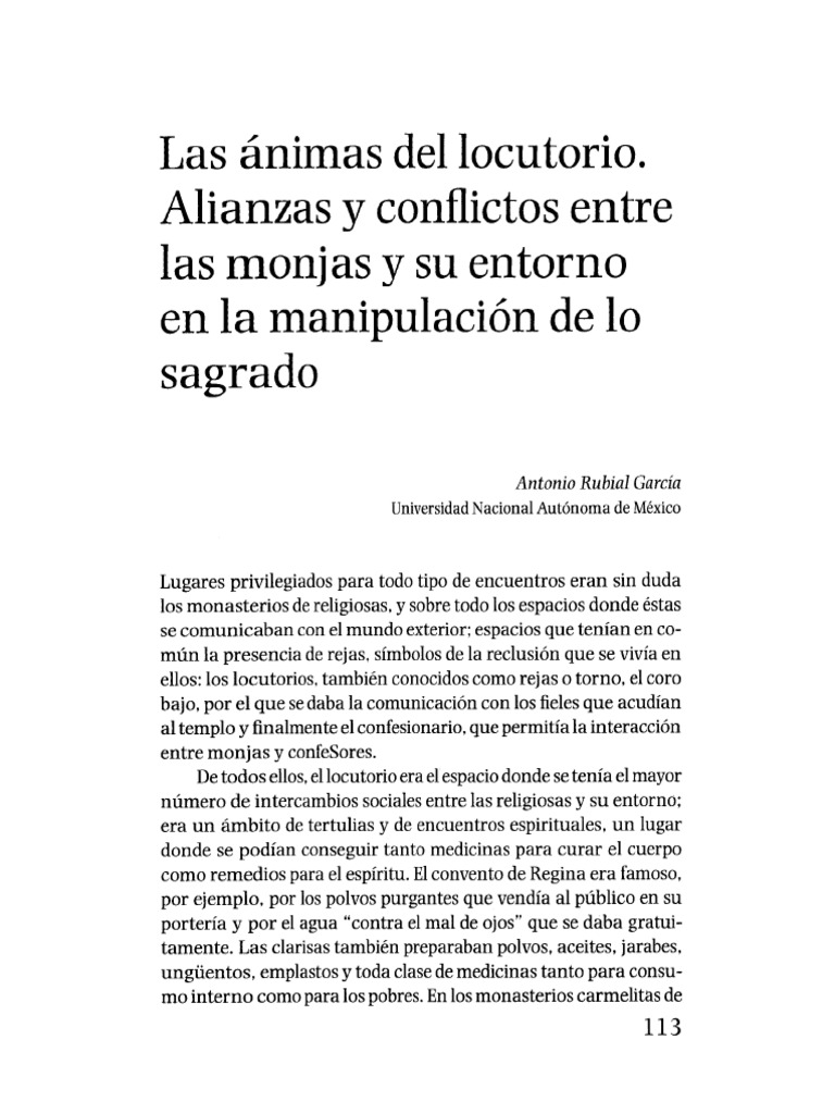 Locutorio | PDF | Teresa De Ávila | Monasterio