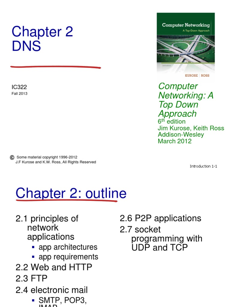 Computer Networking: A Top Down Approach: 6 Edition Jim Kurose, Keith ...