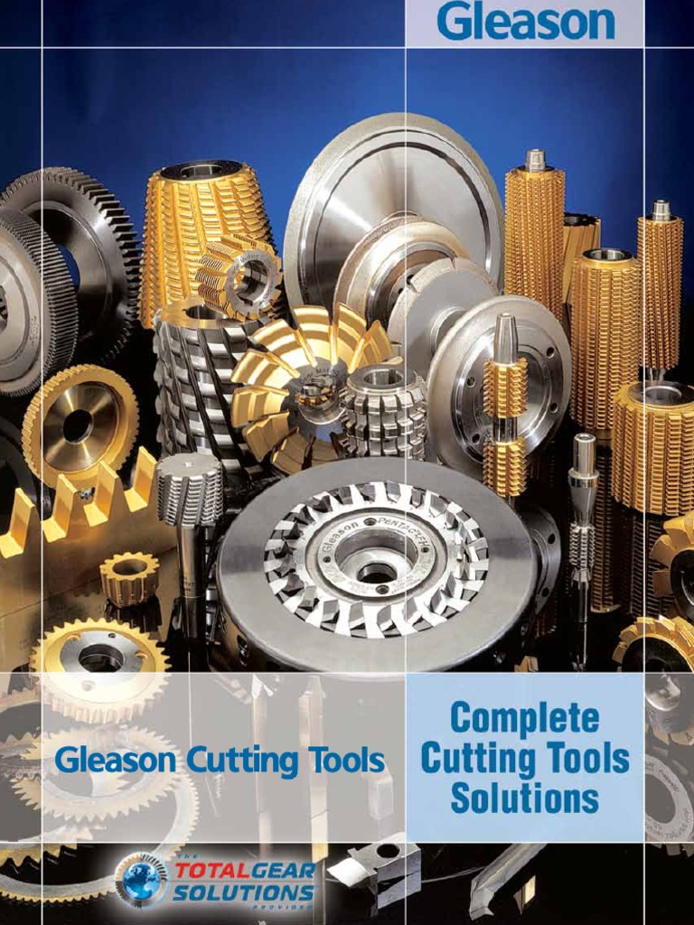 Gleason Nastroje Komplet - AJ PDF | PDF | Gear | Grinding (Abrasive ...