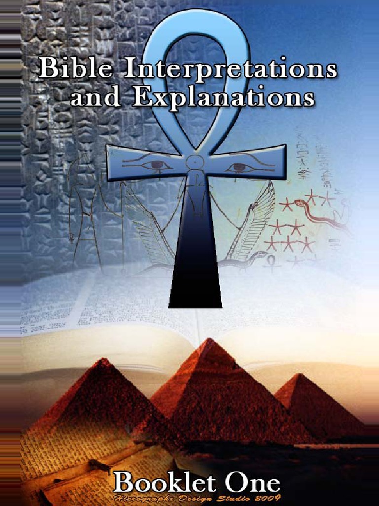Bible Interpretations Explanations Book-1 | PDF | Religion And Belief