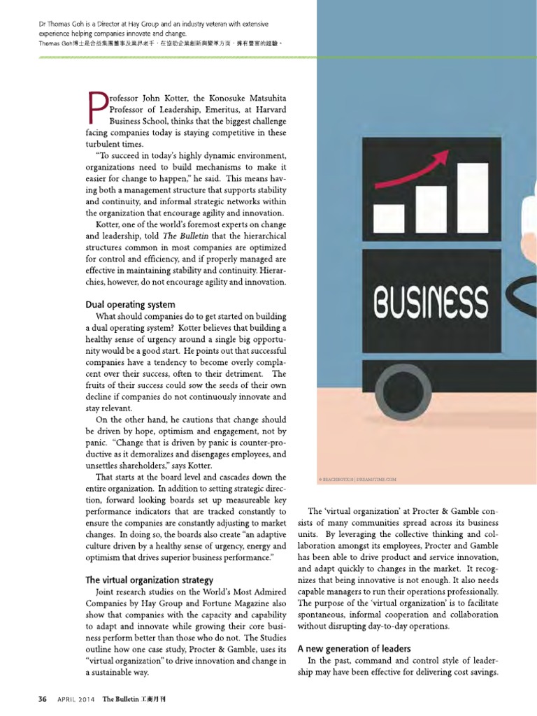 John Kotter On Accelerate | PDF | Business