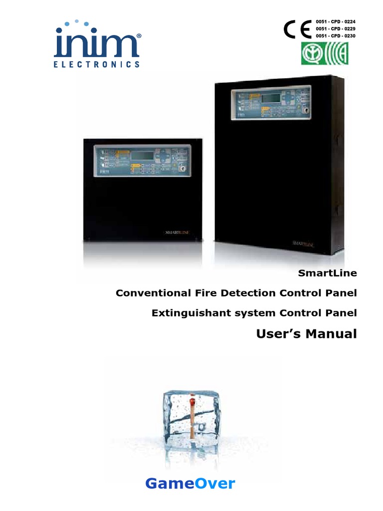 User'S Manual: Smartline Conventional Fire Detection Control Panel ...