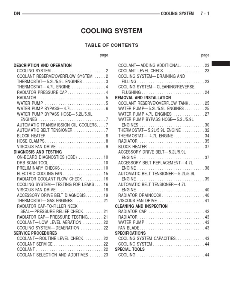 07 Cooling System | PDF | Thermostat | Belt (Mechanical)