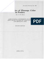 Pigeon Color Genetics and Breeding Chart | PDF | Dominance (Genetics ...