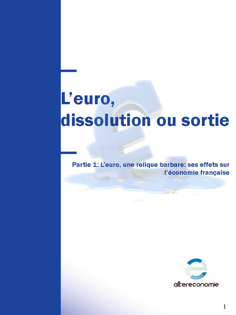 Dossier Euro Partie 1 | PDF