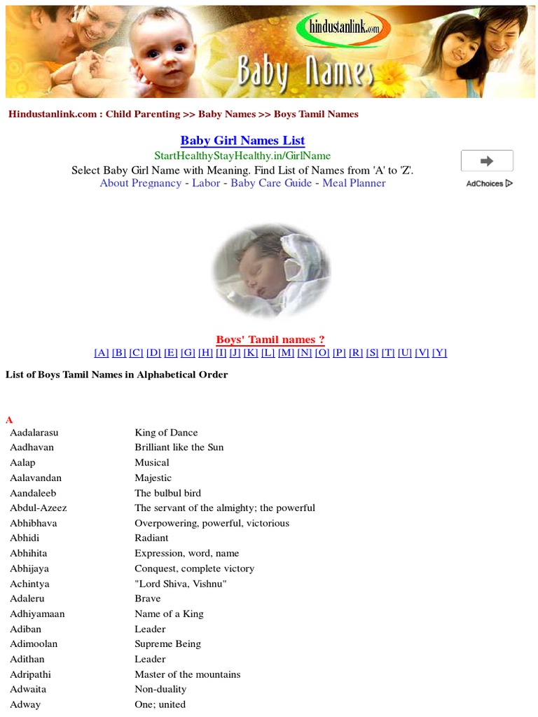 Baby Names | PDF