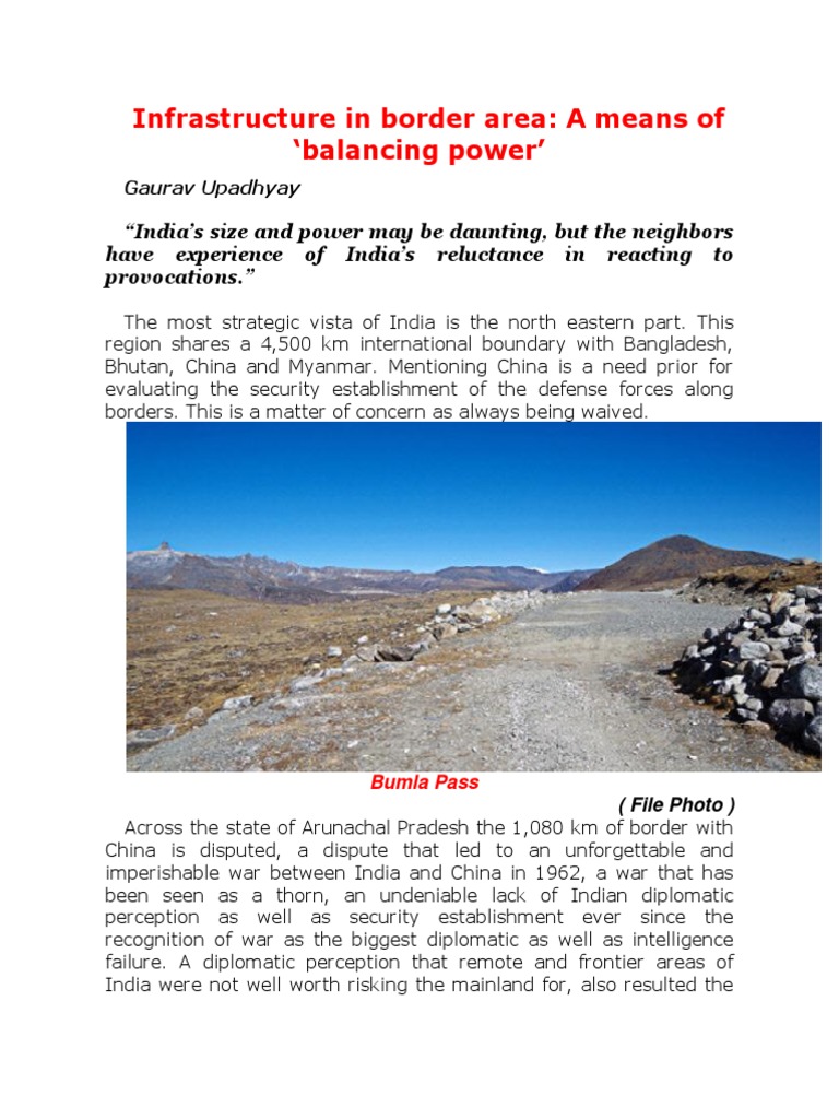 Northeast Border Infrastructure Focus | PDF | Tibet | Religion And Belief