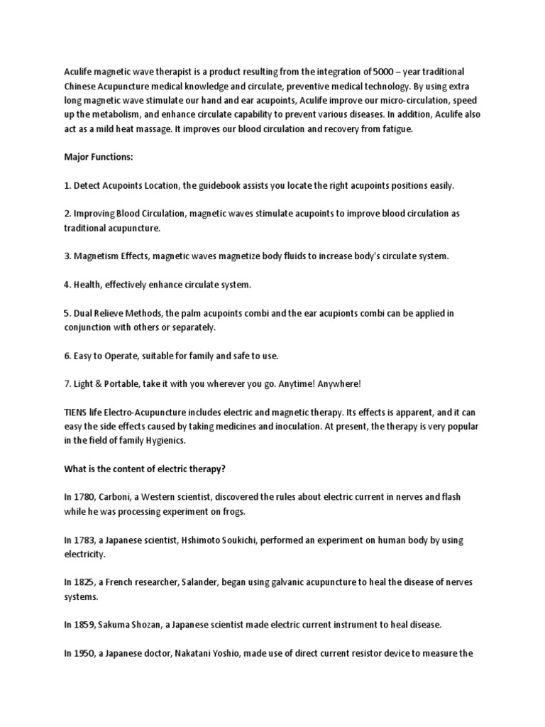 Acu Life | PDF | Acupuncture | Esophagus