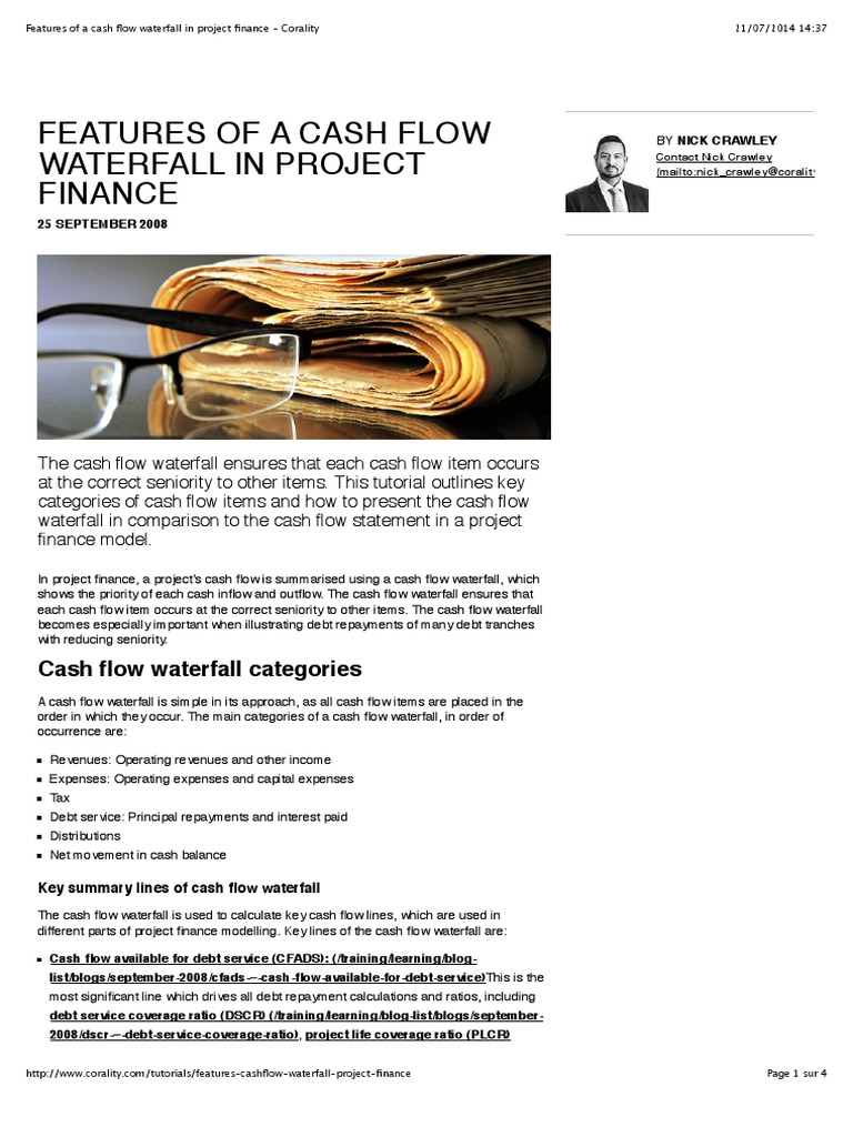 Mod - Features of A Cash Flow Waterfall in Project Finance | PDF ...