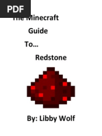 Minecraft Guide To Redstone | PDF