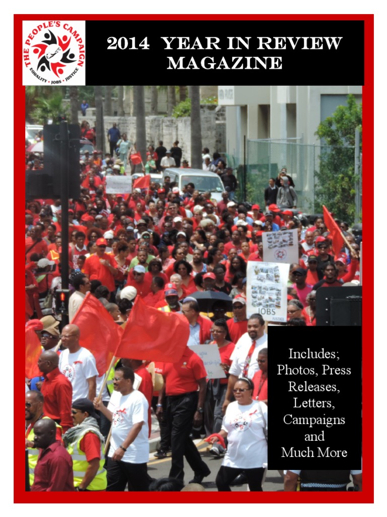 2014 People's Campaign Summary Report | PDF | Civic Engagement | Banks