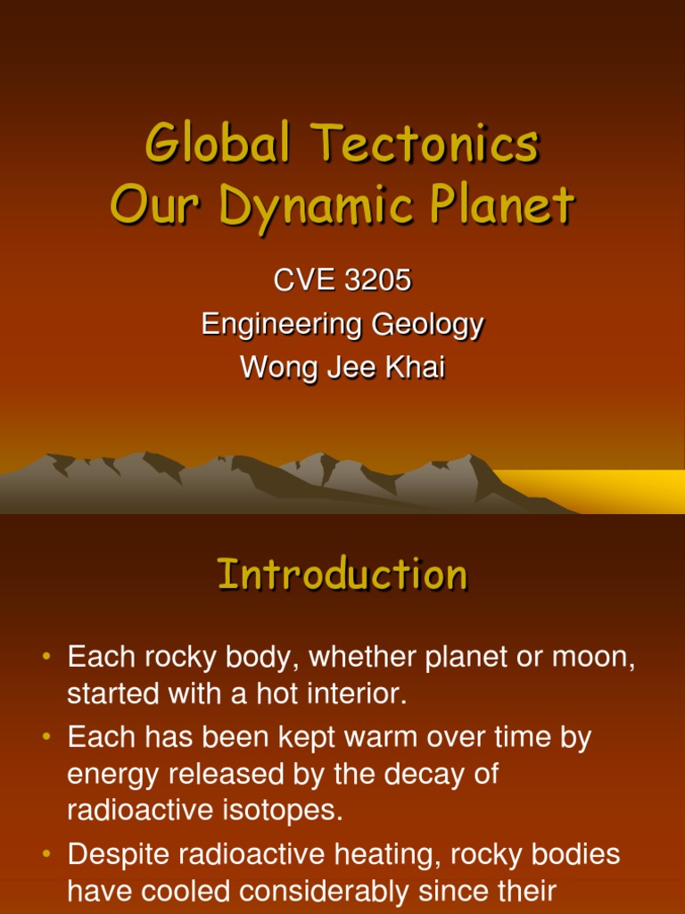 The Face of Earth | PDF | Plate Tectonics | Mantle (Geology)