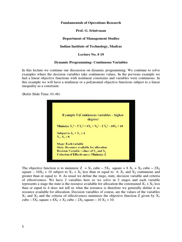 Lec 19 | PDF | Loss Function | Mathematical Optimization