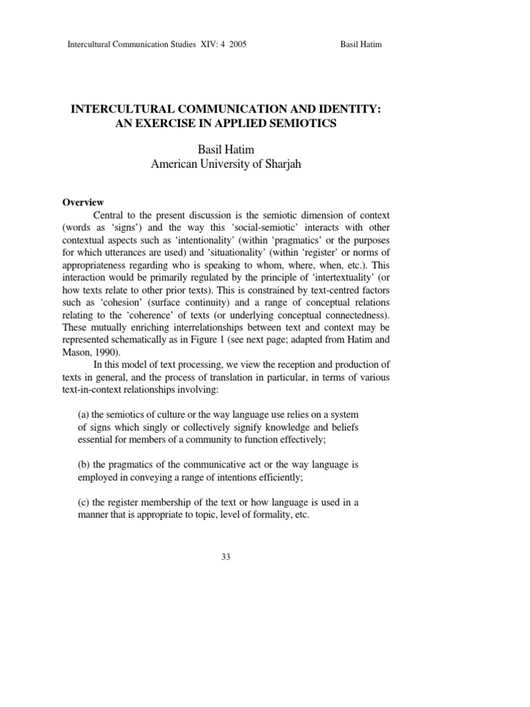 04 Basil Hatim | PDF | Translations | Linguistics