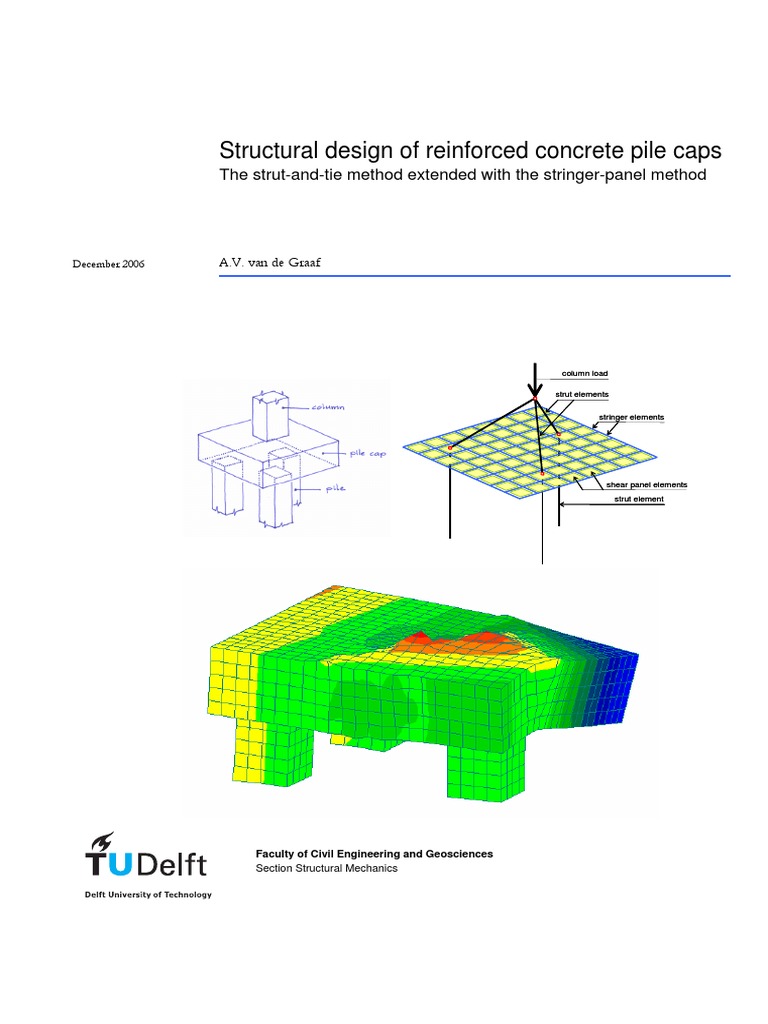 Pile Cap Modelling | PDF