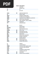 Physical Therapy Abbreviations | PDF | Physical Therapy | Osteoarthritis