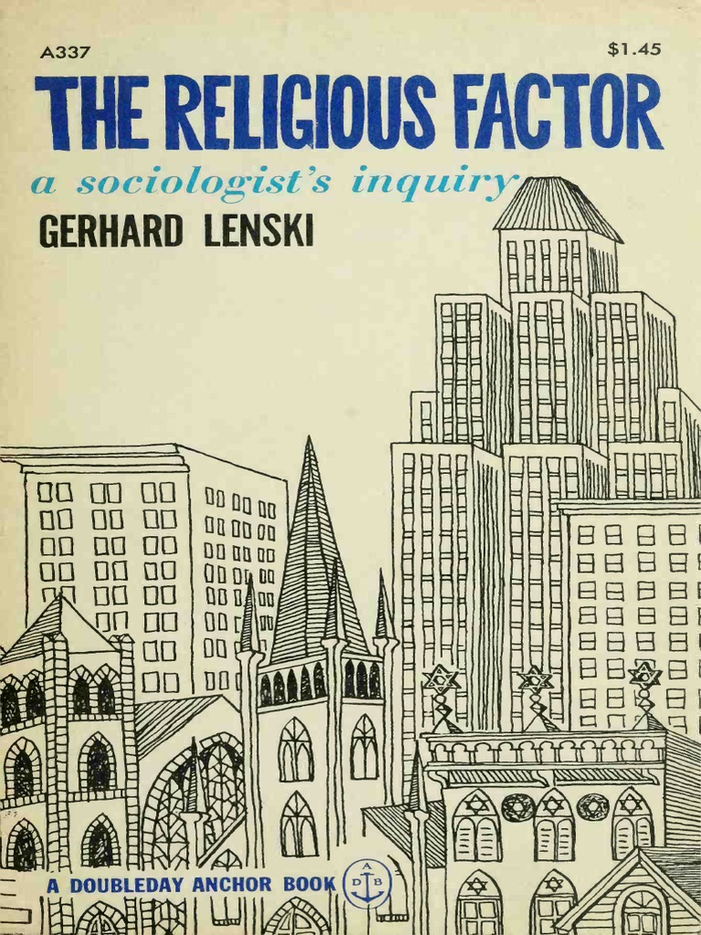 The Religious Factor. A Sociological Study of Religions Impact | PDF ...