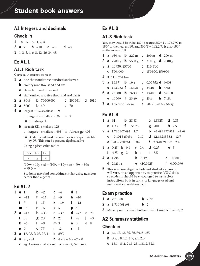 Ocr Foundation Answers | PDF | Triangle | Elementary Mathematics